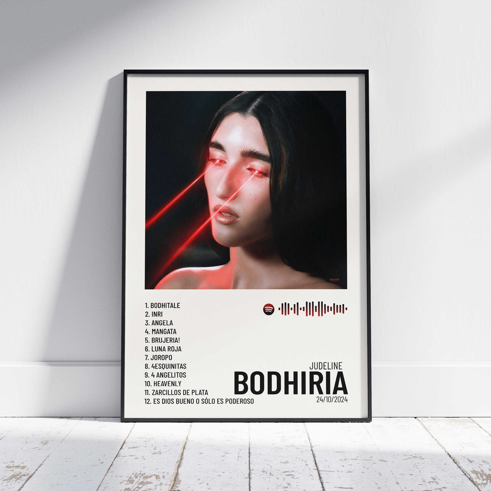 Bodhiria - Poster digital álbum Judeline – Urban Sound Prints
