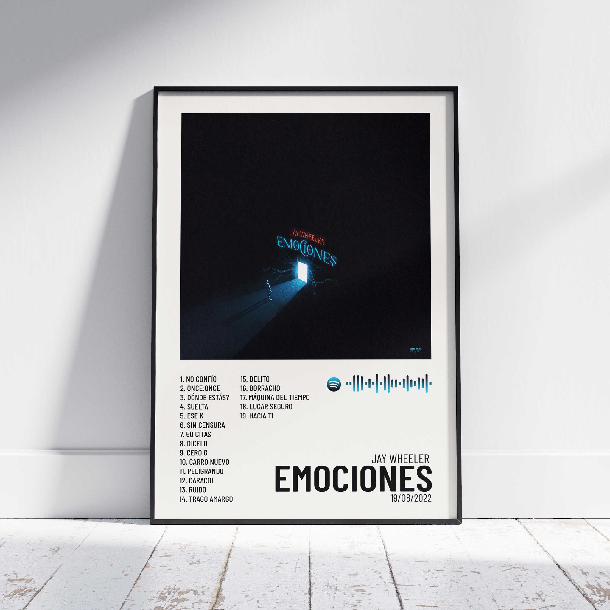 Emociones - Poster digital Jay Wheeler – Urban Sound Prints