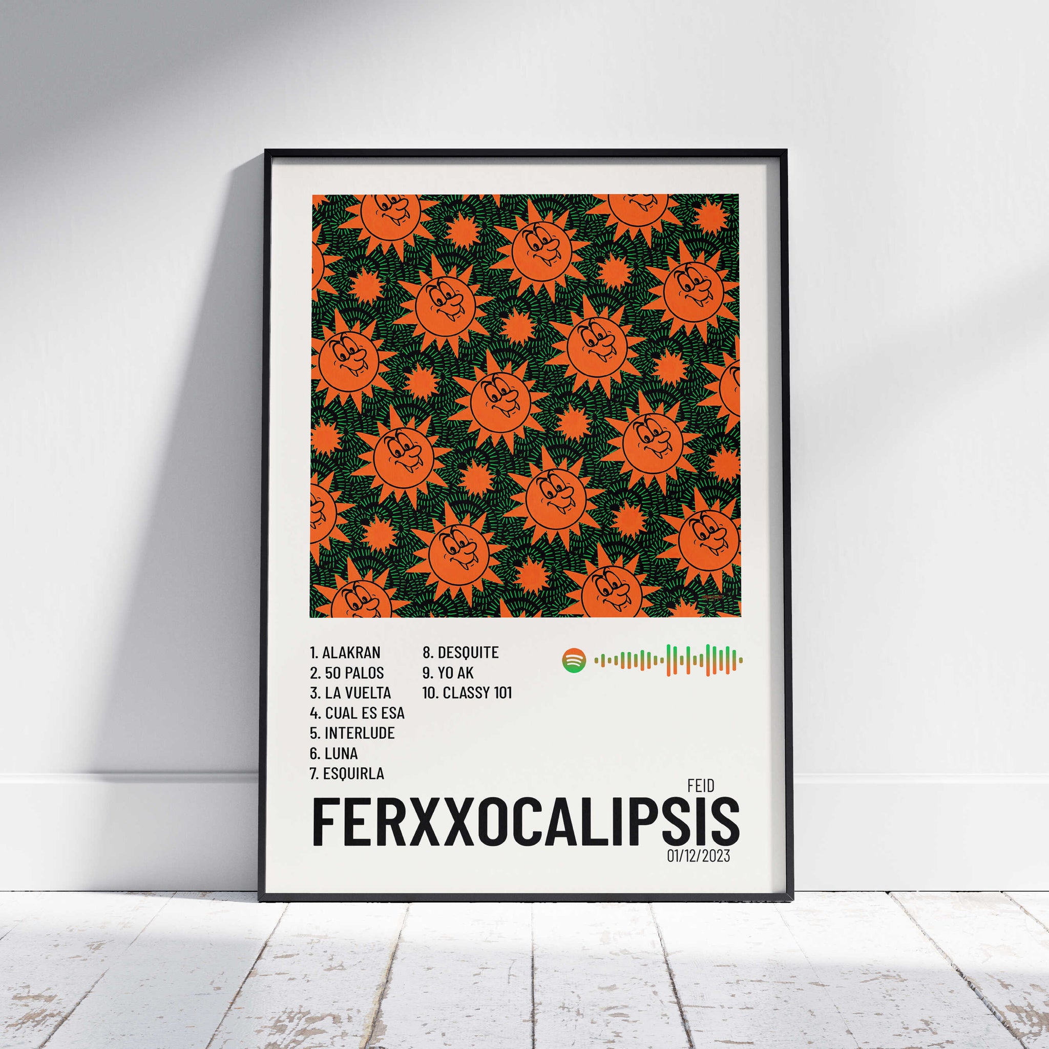 FERXXOCALIPSIS - Poster digital Feid – Urban Sound Prints