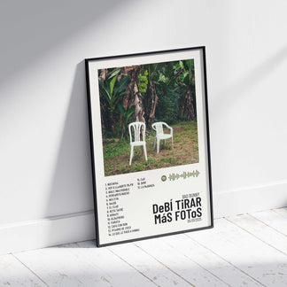 DeBÍ TiRAR MáS FOToS - Poster digital álbum Bad Bunny – Urban Sound Prints