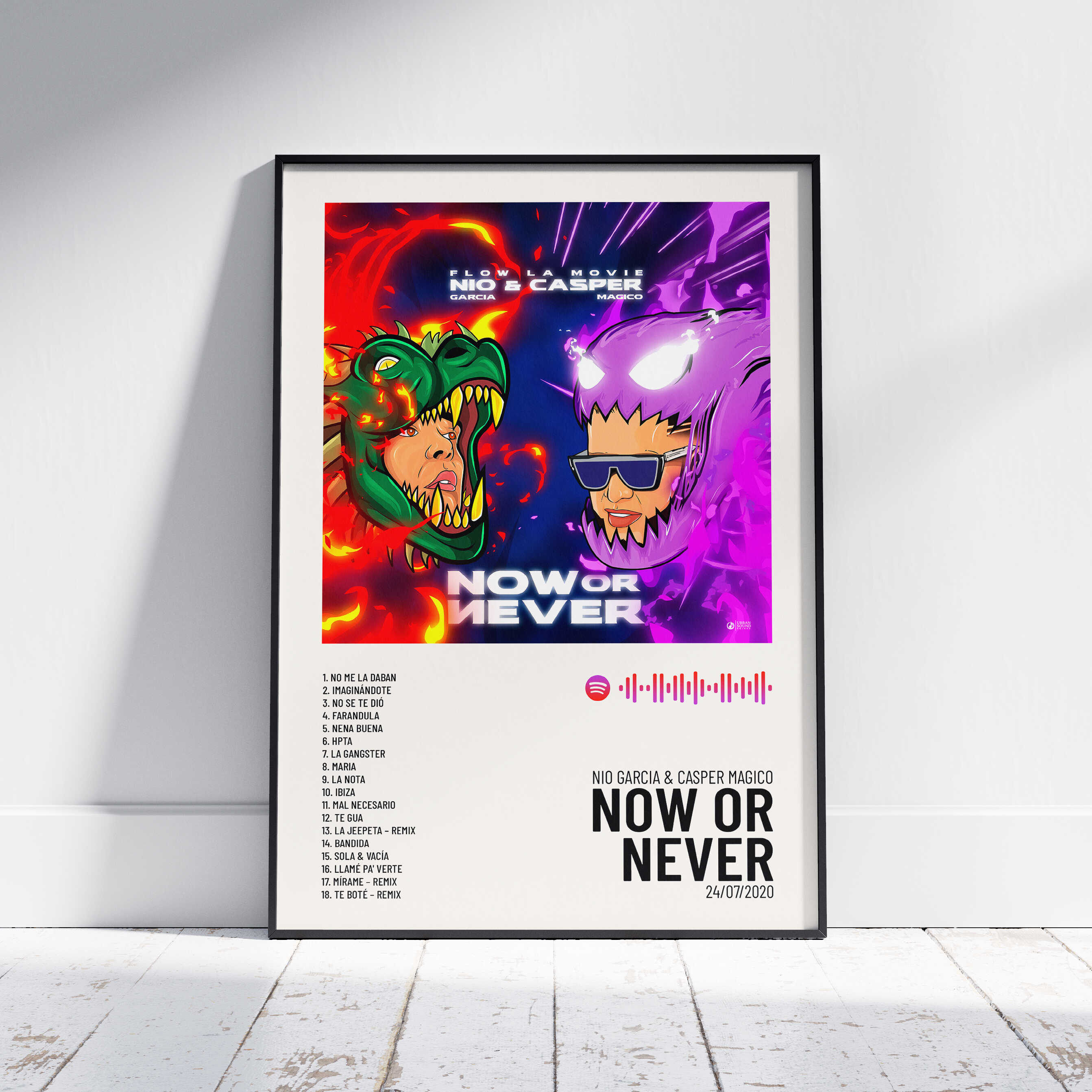 Now Or Never - Poster digital álbum Nio Garcia y Casper Magico – Urban ...