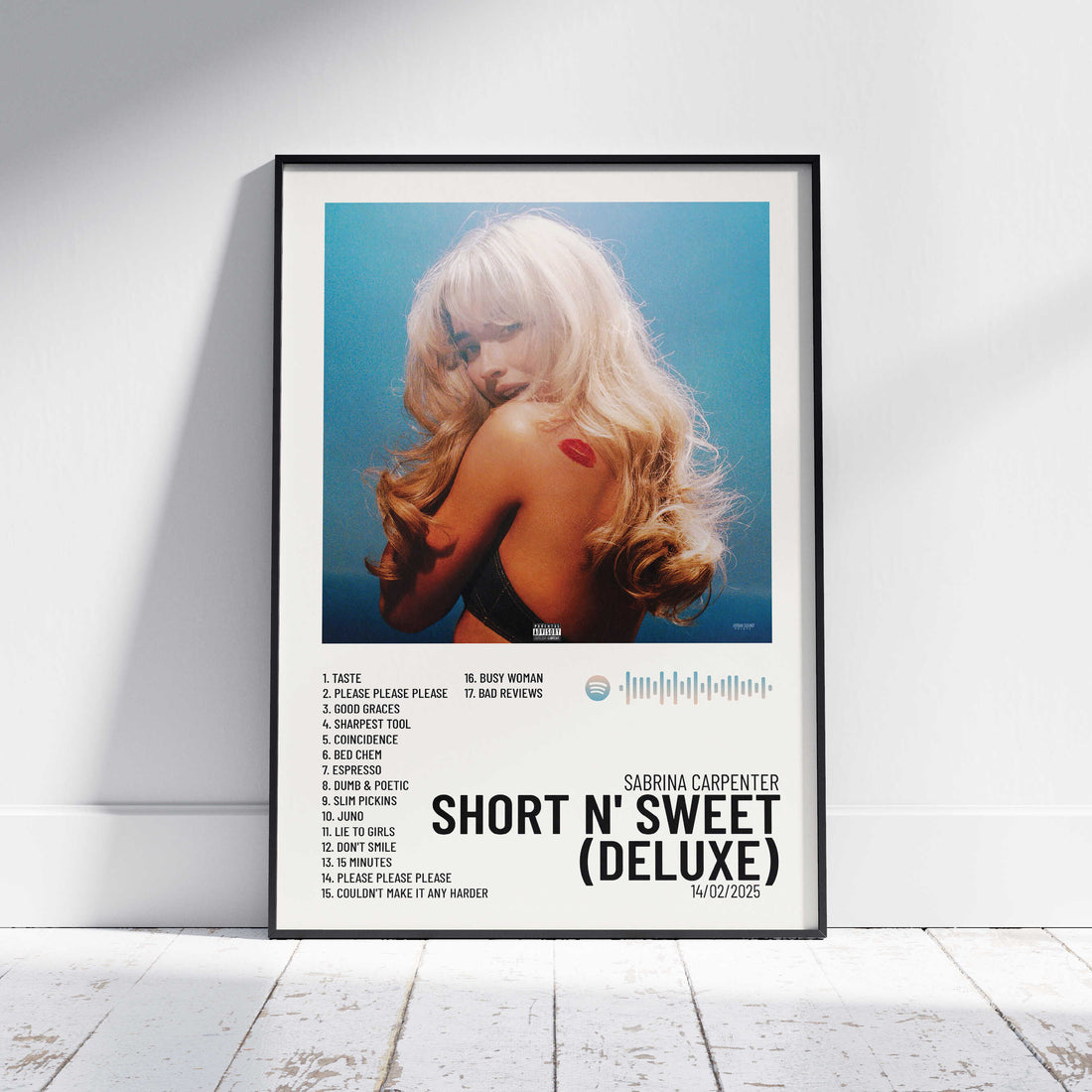 Short n' Sweet (Deluxe) - Poster digital álbum Sabrina Carpenter ...